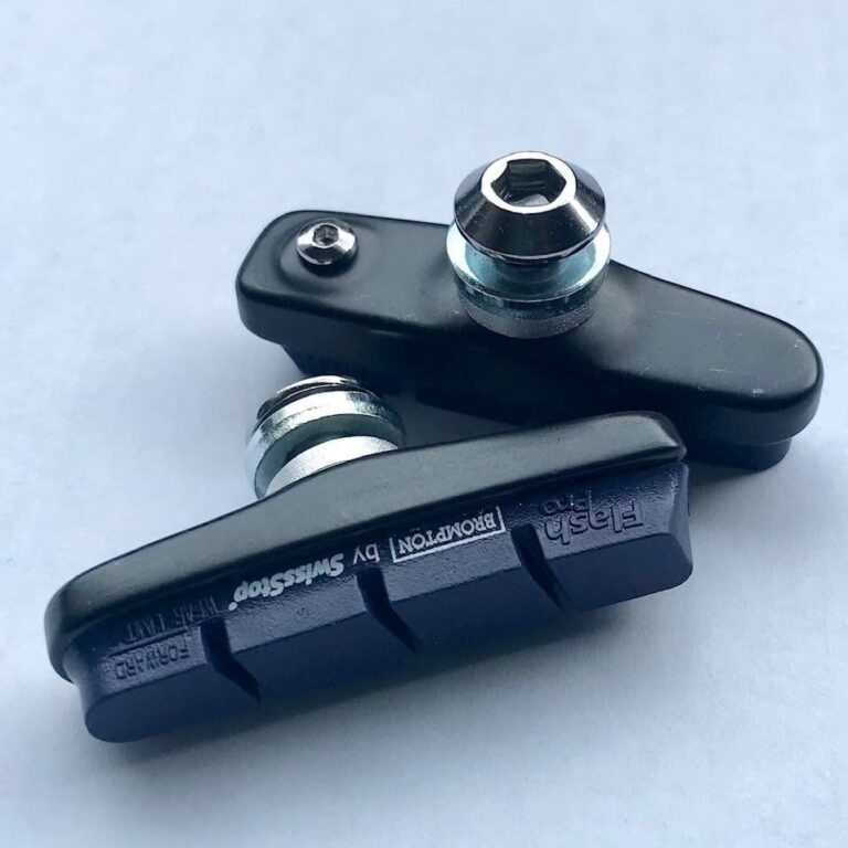 Brompton Electric Brake Pads (Blue) and Holders - Pair – Brompton ...